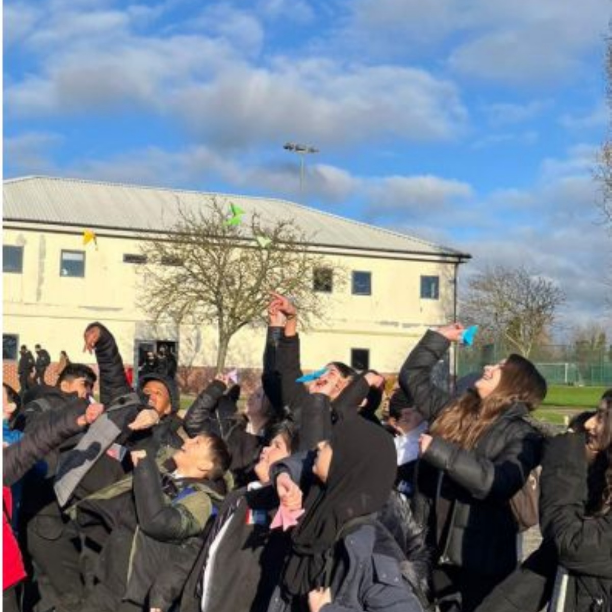 Hewens College - Butterfly Kites